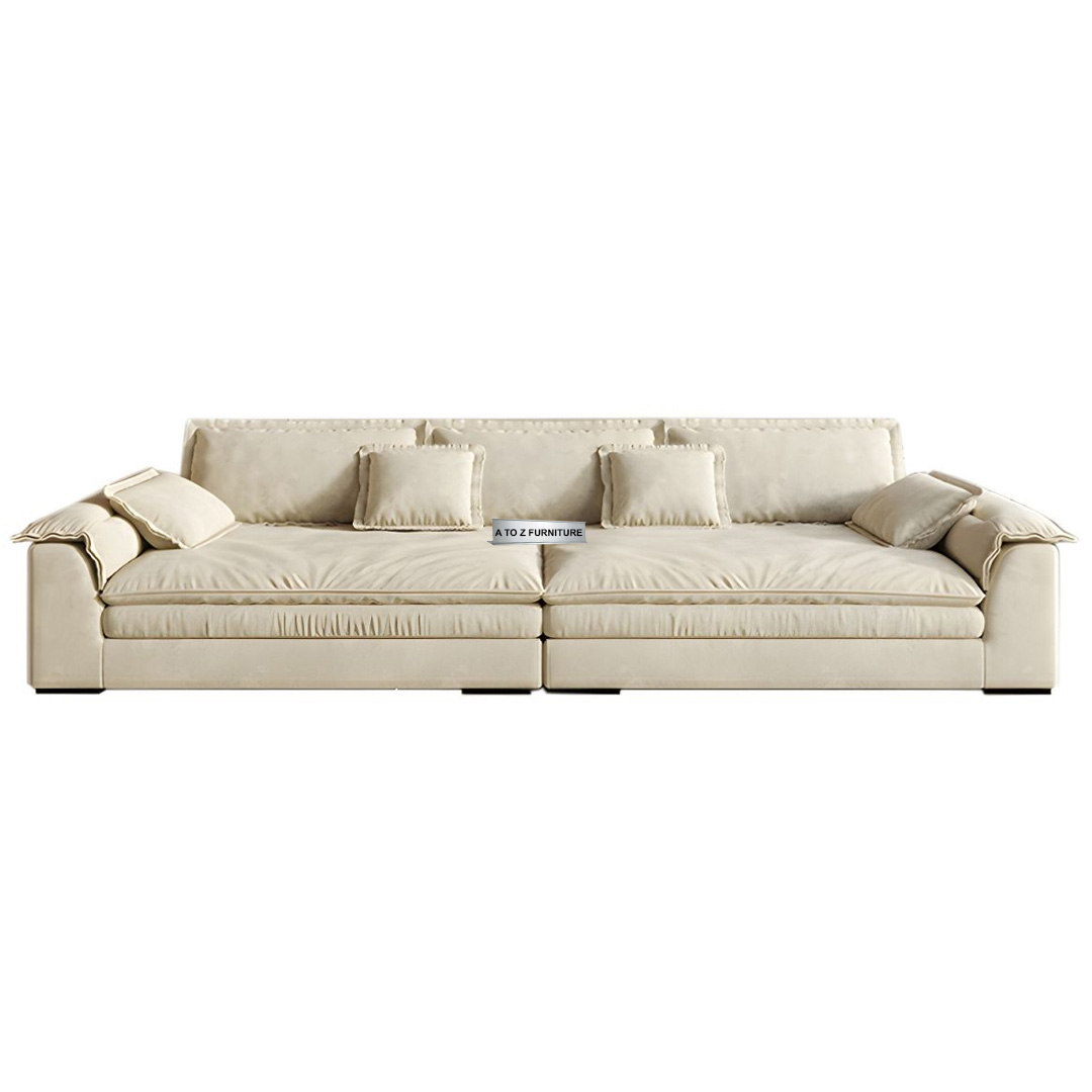 Light Luxury Partial Soft Fabric Sofa Set from AED 2949 | A to Z Furniture
