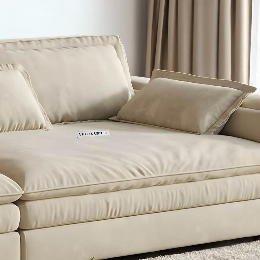 Light Luxury Partial Soft Fabric Sofa Set from AED 2949 | A to Z Furniture