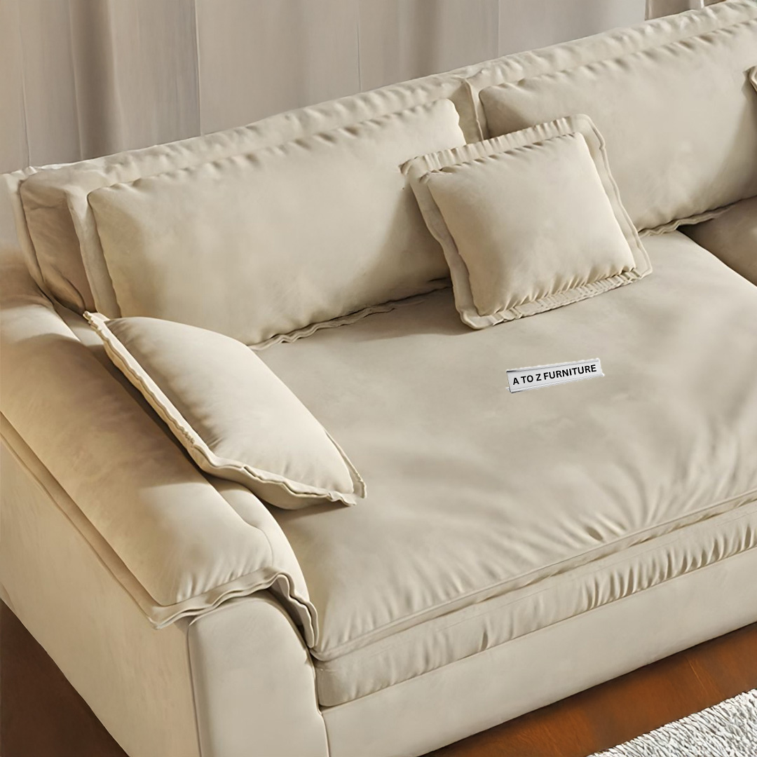 Light Luxury Partial Soft Fabric Sofa Set from AED 2949 | A to Z Furniture